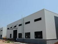China Customizable Size Prefabricated Steel Structure Workshop with Wind Load Up to 300 km/h and 30 Year Limited Warranty for sale