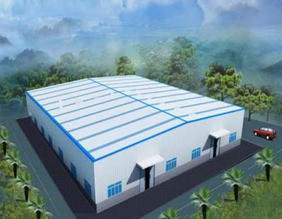 China Corrosion Resistant Prefabricated Steel Structure with 50 Years Life Cycle and Quick Erection for sale