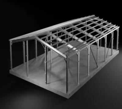 China Prefabricated Metal Frame Structure Building Multi-Story Steel Apartment Buildings for sale