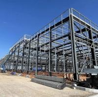China Custom Prefabricated Steel Structure Building for Industrial Warehouse Workshop with Large Span Design Cost-Effective and Long Service Life for sale