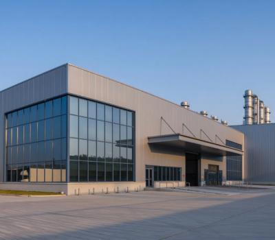 China Portable Corrosion Resistant Wind and Rain Resistant Prefabricated Steel Warehouse Steel Structure Building for sale