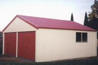 China Galvanized Steel Frame Prefabricated Steel Garage with Customizable Design and Wind Load Up to 300 km/h for sale