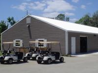 China Galvanized Steel Frame Prefabricated Steel Garage with Customizable Design and Wind Load Up to 300 km/h for sale