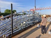 China ISO9001 Certified Prefab Steel Structure Warehouse with Customizable Span and Long Service Life for sale