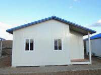 China Steel Sandwich Panel House with Earthquake Resistance Grade 7 Wind Resistance Grade 11 and 30 Year Warranty for sale