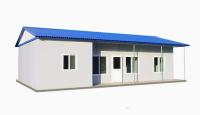China Steel Sandwich Panel House with Earthquake Resistance Grade 7 Wind Resistance Grade 11 and 30 Year Warranty for sale