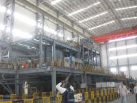 China Prefab Steel Structure Workshop with 60m Clear Span Q355B Steel for sale