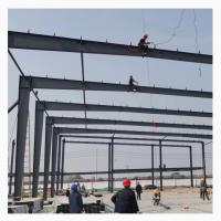 China Lightweight Prefabricated Steel Warehouse with Hot DIP Galvanized Surface and Fast Installation for sale