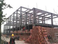 China Prefab Structural Steel Frame Construction  Building Customized Bolt Connection Structural Steel for sale
