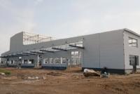 China Metallic Light Prefab Hangar Shed with CE Certificate, Thermal Insulation, and Customized Design for sale