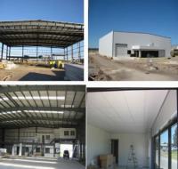 China Metallic Light Prefab Hangar Shed with CE Certificate, Thermal Insulation, and Customized Design for sale