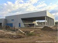 China Prefab Metal Shed Steel Structure Warehouse with Epoxy Zinc Primer Painting Q235b Q355B Carbon Steel and Wind Snow Seismic Design Load for sale