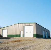 China Prefab Metal Shed Steel Structure Warehouse with Epoxy Zinc Primer Painting Q235b Q355B Carbon Steel and Wind Snow Seismic Design Load for sale