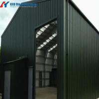 China Prefabricated Light Commercial Metal Building with Fire Resistance Customizable Size and 30 Year Warranty for sale
