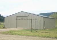 China Prefabricated Steel Structure Office Garage Building with Steel Plate Hot Rolled Technique 20-50 Years Service Life for sale