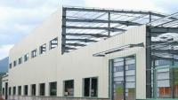 China Customizable Span Prefab Steel Structure Metallic Frame Warehouse with Hot Dip Galvanizing and Light Weight Design for sale