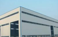 China Customizable Span Prefab Steel Structure Metallic Frame Warehouse with Hot Dip Galvanizing and Light Weight Design for sale