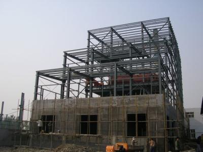 China Hot Deep Galvanized Prefab Steel Building with Wind Resistance Grade 12 and Earthquake Resistance Grade 8 for sale
