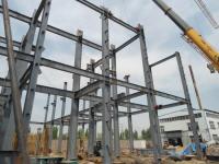 China Fabricated Light Steel Structure Workshop with Earthquake Resistance Low Maintenance and Customizable Design for sale