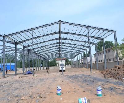 China Prefab-Engineering High Quality Steel Structure Construction Warehouse for sale