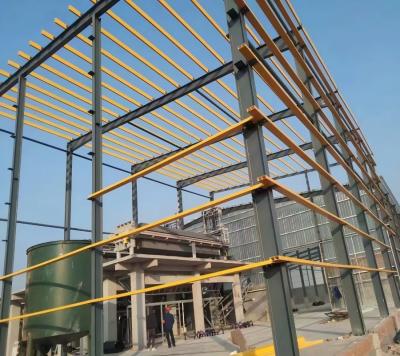 China Customized Prefab Steel Structure Warehouse with Seismic Resistance up to 8 Magnitude and Wind Resistance up to 50 m/s Bolt Connection for sale