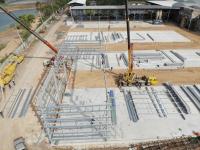 China Prefabricated Light Steel Structure Industrial Warehouse For Storage for sale
