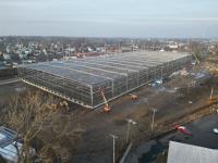 China Low Cost Prefab Steel Warehouse Factory For Logistics Storage for sale