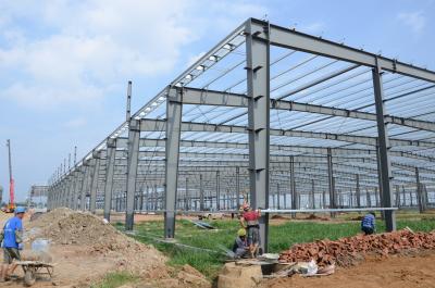 China Custom Multi-story Prefabricated Steel Structure Industrial Factory Building for sale