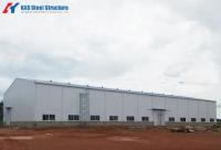 China Pre-Engineered Steel Structure Building with 50 Years Life Span, Fireproof Design, and Hot Rolled H Steel Construction for sale