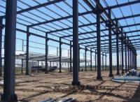China Prefab Steel Building with Q355 Welded H Section Steel, Seismic Resistance Up to 8 Grade, and 50 Years Life Cycle for sale