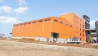 China Prefab Steel Building with Q355 Welded H Section Steel, Seismic Resistance Up to 8 Grade, and 50 Years Life Cycle for sale