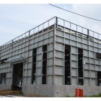 China Prefabricated Steel Structure Building with High Strength Q355B Steel and Sandwich Panel Wall for 50-70 Year Lifespan for sale