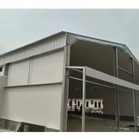 China Prefabricated Steel Structure Building with High Strength Q355B Steel and Sandwich Panel Wall for 50-70 Year Lifespan for sale