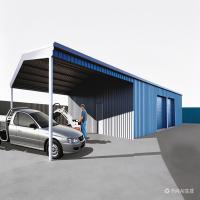 China Anti-Corrosion Customizable Prefabricated Steel Warehouse with 50 Years Using Life for sale