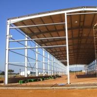 China Anti-Corrosion Customizable Prefabricated Steel Warehouse with 50 Years Using Life for sale