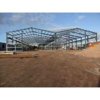 China Anti-Corrosion Customizable Prefabricated Steel Warehouse with 50 Years Using Life for sale