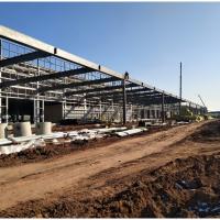 China Heavy Gauge Industrial Steel Structure Framed Construction for Factory Production Workshop for sale