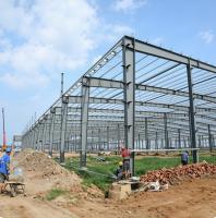 China Prefabricated EPS Sandwich Wall Panel Steel Structure Workshop for sale