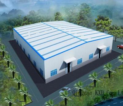 China Pre-engineered Steel Structure Building with 50-70 Years Life Span, 2 Hours Fire Resistance, and Wind Resistance ≥150km/h for sale