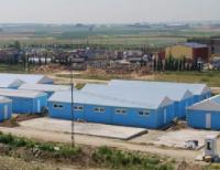 China Pre-engineered Steel Structure Building with 50-70 Years Life Span, 2 Hours Fire Resistance, and Wind Resistance ≥150km/h for sale