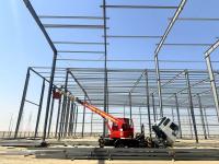 China Light Steel Structure Resistant Prefabricated Building Metal Construction Workshop for sale