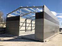 China Prefabricated Steel Structure Building with Hot DIP Galvanized Finish, Up to 60m Span Width, and 50 Years Structure Usage for sale