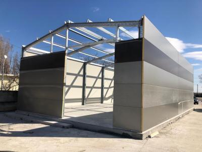 China Prefabricated Steel Structure Building with Hot DIP Galvanized Finish, Up to 60m Span Width, and 50 Years Structure Usage for sale