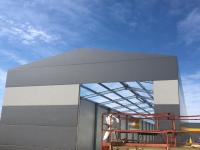 China Prefabricated Steel Structure Building with Hot DIP Galvanized Finish, Up to 60m Span Width, and 50 Years Structure Usage for sale