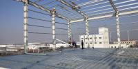 China Customizable Size Steel Structure Workshop with Anti-Corrosion Coating and Sandwich Panel Roofing for sale