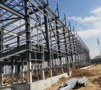 China Hot-Rolled Bolt Connection Seaworthy Package Fast Installation Prefab House Light Steel Structure for sale