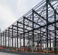 China Pre-engineered Steel Structure Building with 50 Years Lifetime, Quick Erection, and Fire Resistance for sale