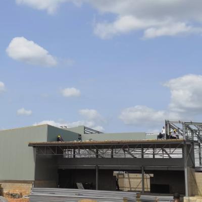 China Quick Assembly Eco-friendly High Strength Light Steel Structure Mini Storage Warehouse for sale