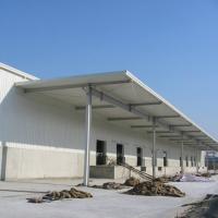 China Large Span Customizable Height Prefab Steel Construction Portal Frame Building with 50 Years Lifespan for sale