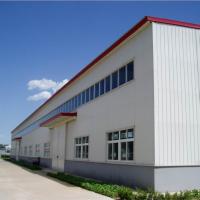 China Large Span Customizable Height Prefab Steel Construction Portal Frame Building with 50 Years Lifespan for sale